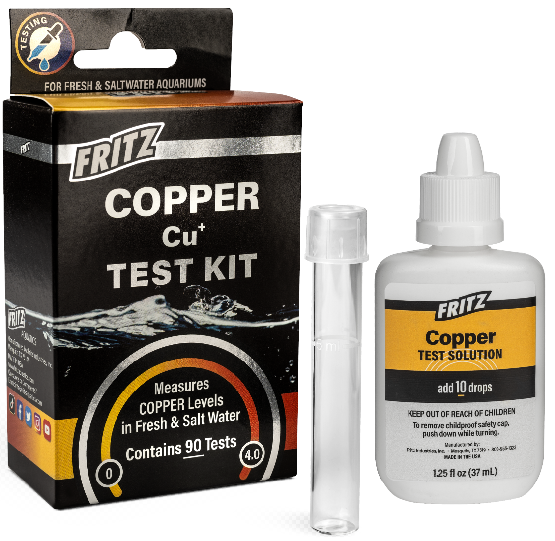 Fritz Copper Test Kit – Melbourne Tropical Fish