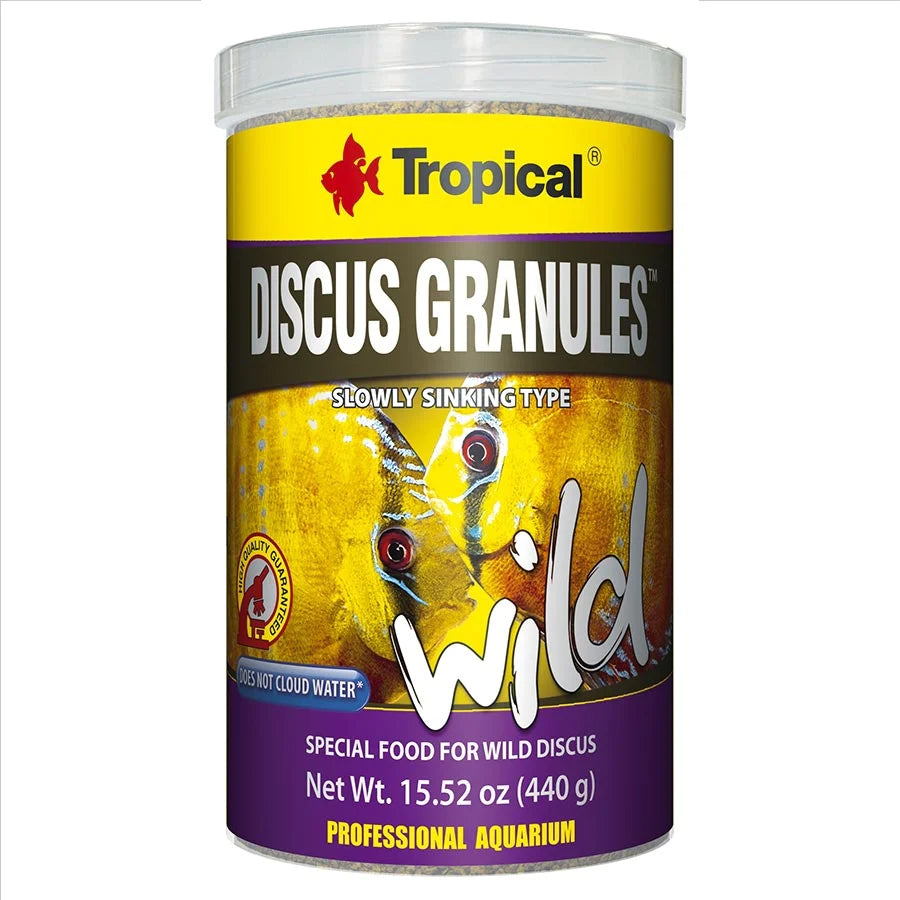Tropical Discus Granules Wild 440g – Melbourne Tropical Fish